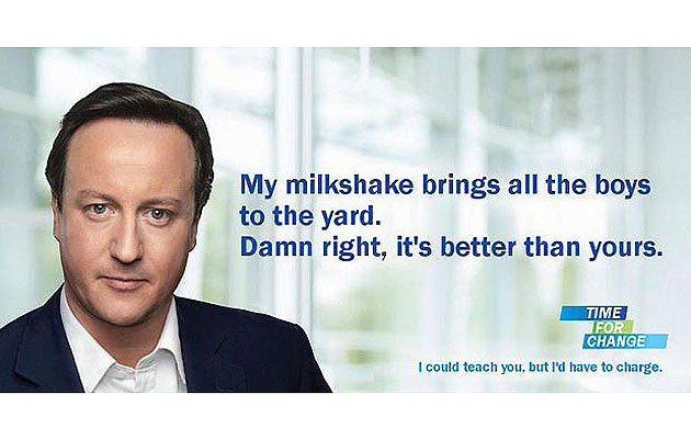 David Cameron’s face - ICON Magazine