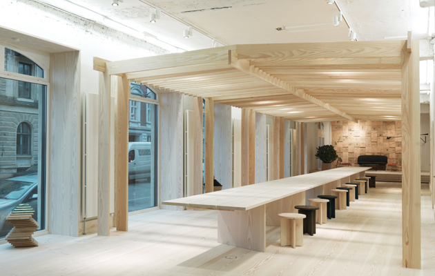 Dinesen showroom - ICON Magazine