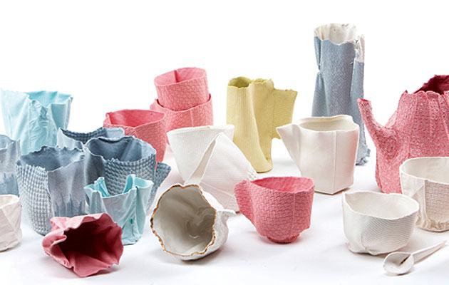 Fabric Ceramics by Rachel Boxnboim - ICON Magazine