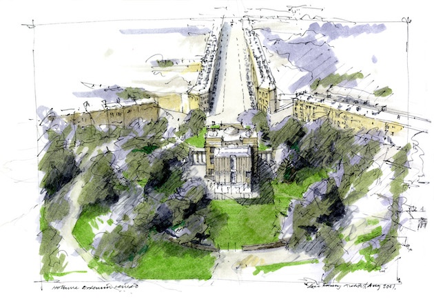 Eric Parry: How sketchbooks guide a journey of discovery - ICON Magazine