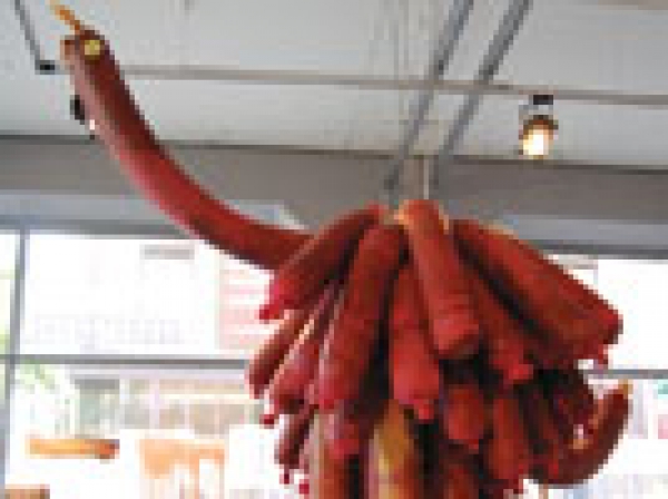 200kg Sausage-bird - ICON Magazine