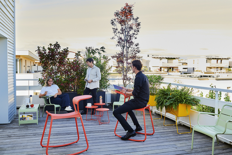 Fermob encourages working outdoors with new collection - ICON Magazine