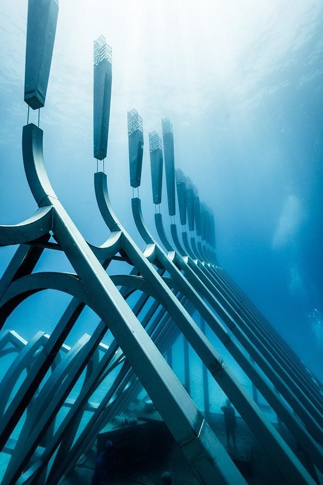 How an underwater museum is using design to platform reef conversation ...