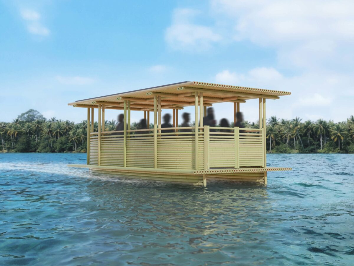 Duffy London designs solar-powered bamboo water taxi - ICON Magazine