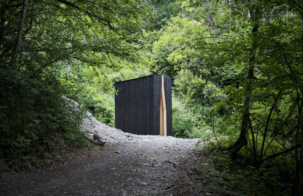 Atelier Poem creates wooden chapel in the French Alps - ICON Magazine