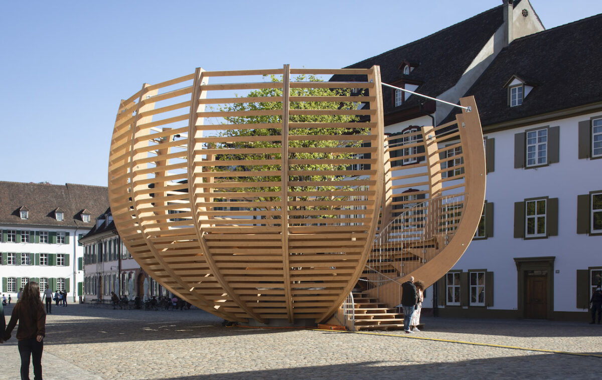 Public installation ‘Arena for a Tree’ opens in Basel - ICON Magazine