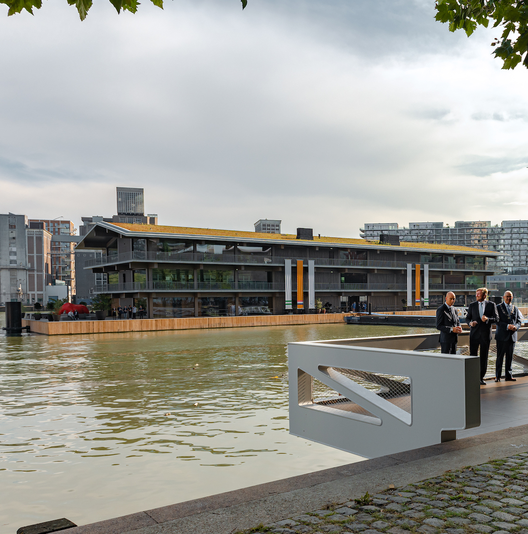 World’s largest floating office opens in Rotterdam - ICON Magazine