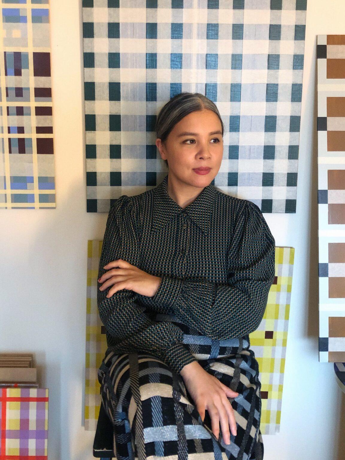 Evelina Kroon draws on retro graphic patterns from the 60s for her ...