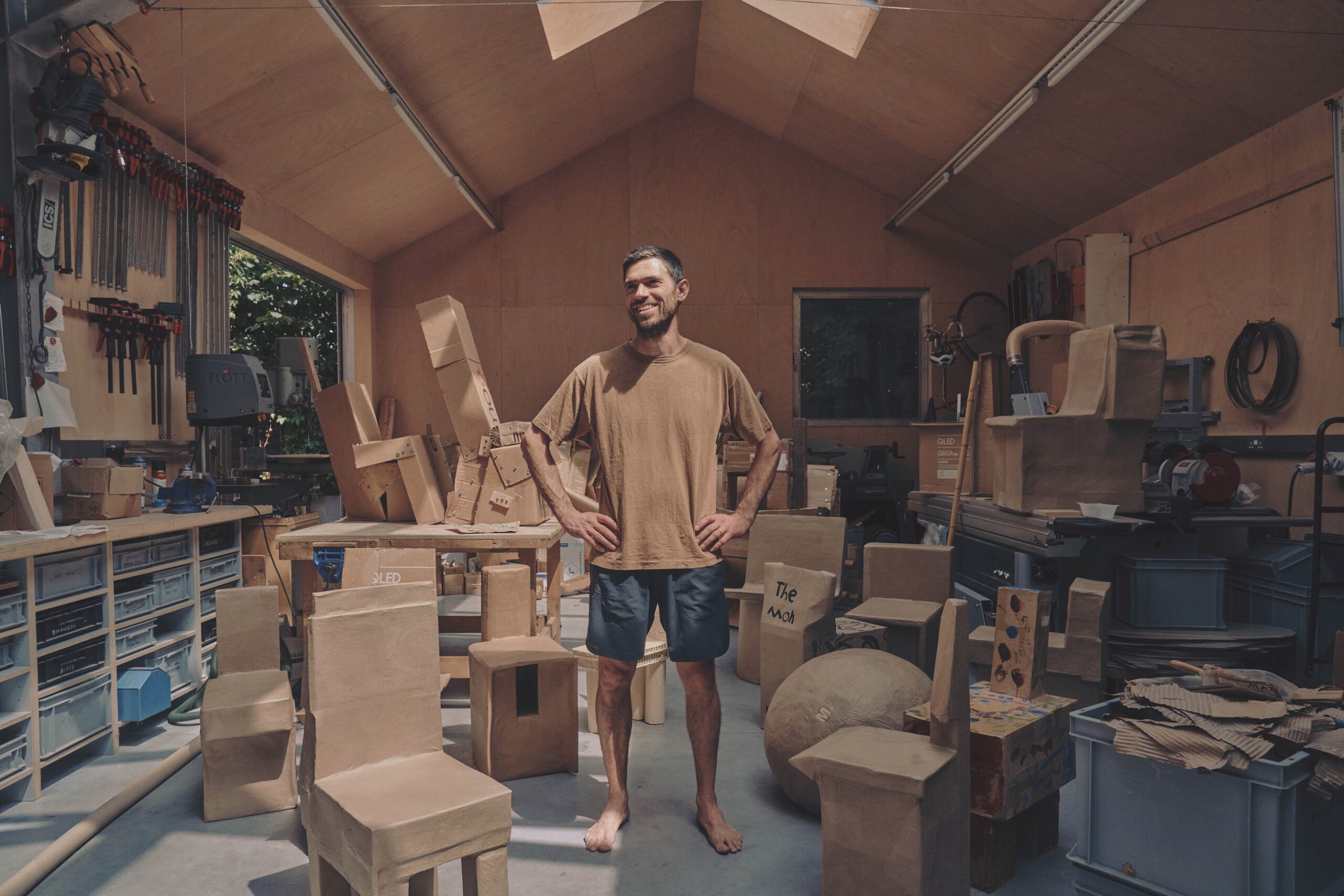Max Lamb brings new life to the humble cardboard box for new exhibition ...